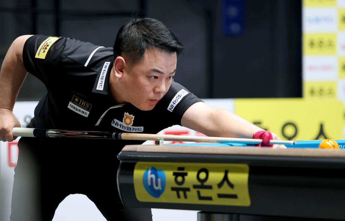 조재호·강동궁, 나란히 프로당구 PBA 휴온스 챔피언십 32강행 | 연합뉴스