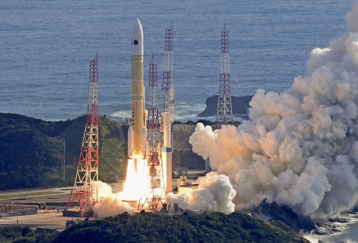 日대형로켓 H3 7호기 발사 성공…신형 보급 우주선 HTV-X 탑재 | 연합뉴스