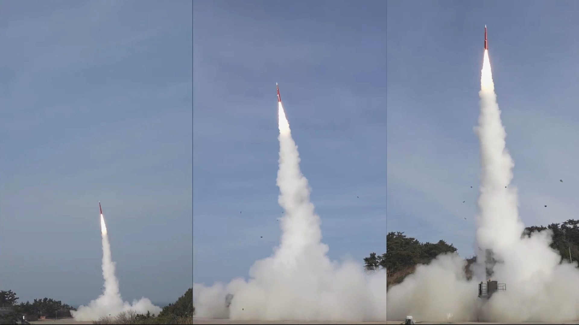 장거리 지대공미사일 L-SAM 요격시험 첫 성공 | 연합뉴스