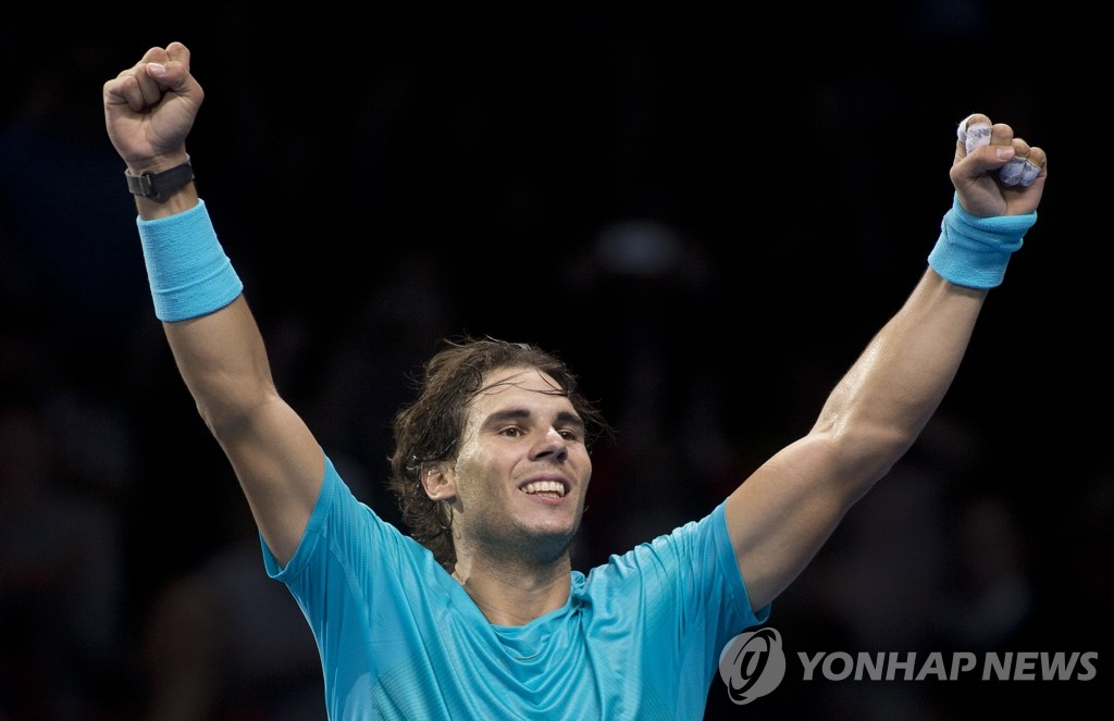 -테니스- 나달·바브링카, 월드투어 파이널 4강 진출 | 연합뉴스