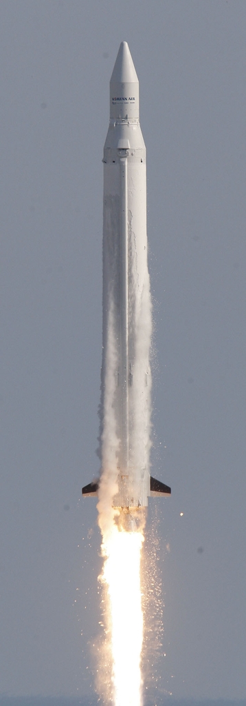 나로호 2단계 로켓, 예정보다 36㎞ 높게 분리(2보) | 연합뉴스