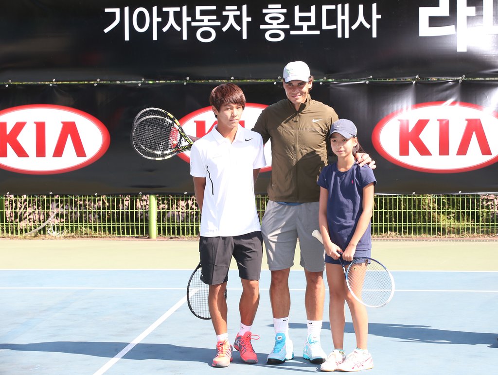 US오픈 테니스대회 우승자 나달, 7년 만에 방한 | 연합뉴스