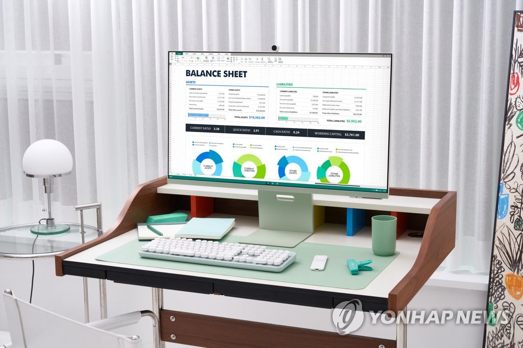 삼성전자 스마트 모니터 M8 신규 색상 3종 출시 연합뉴스