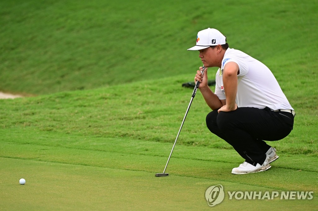 PGA 투어 챔피언십 1R 3언더파 공동 6위로 마친 임성재 | 연합뉴스