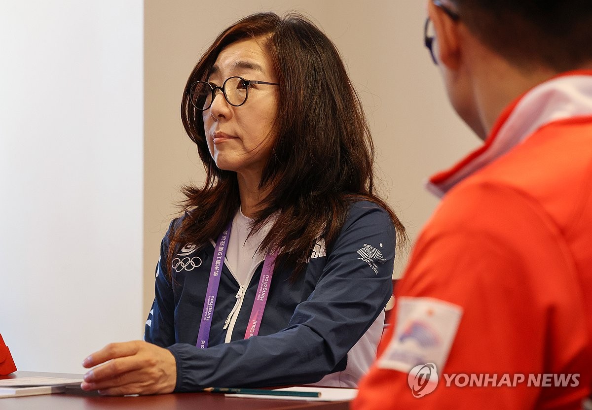 브리지 혼성 경기 앞둔 김혜영 연합뉴스