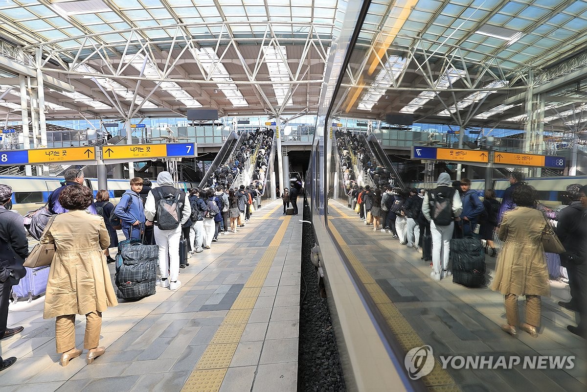 KTX 개통 20주년, 20년간 10억5천만명 이용 | 연합뉴스