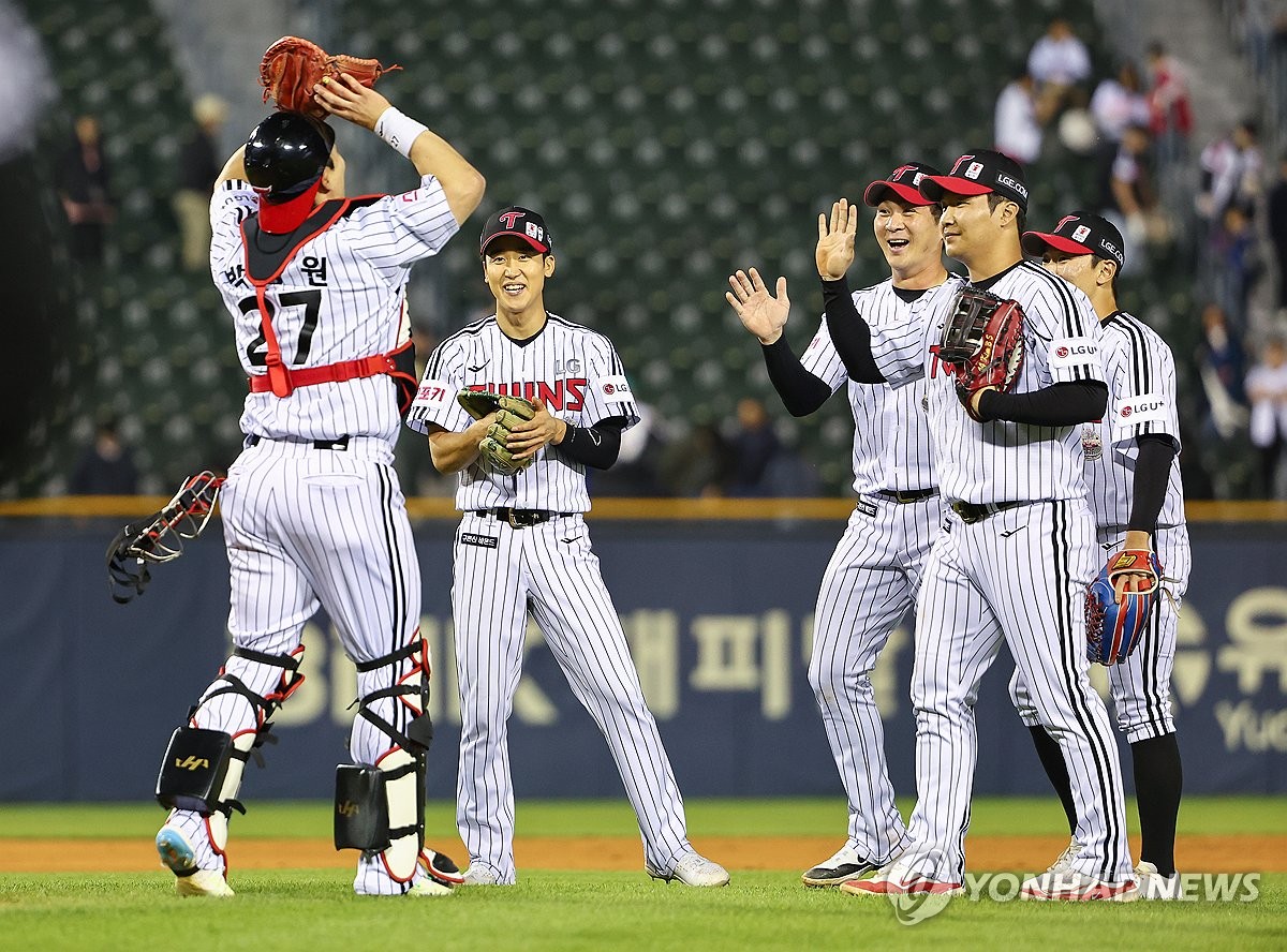 LG, SSG에 3-1 승리 | 연합뉴스