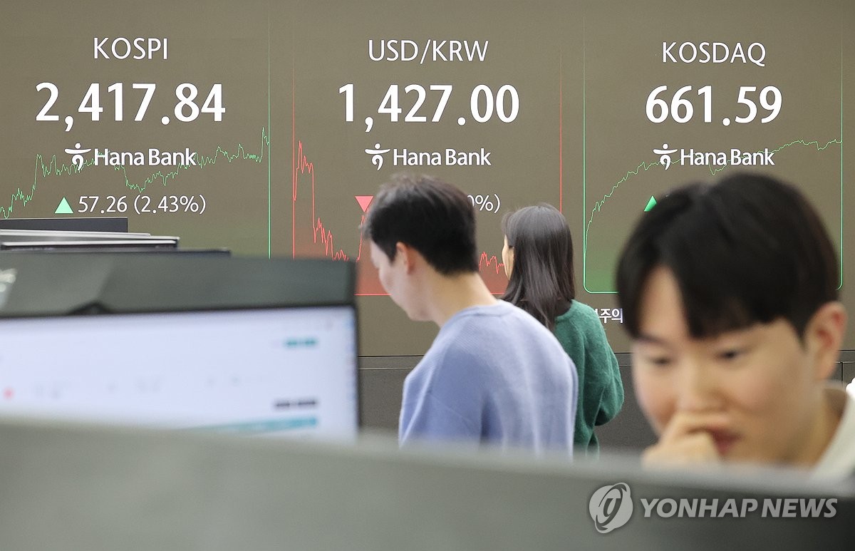 KOSPI, KOSDAQ rebound | Yonhap News Agency